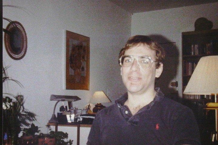 Jeff Edelman at a party at Loretta Fleming’s in the 1980’s ...
